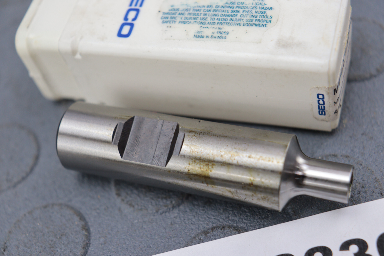 SECO MINIMASTER INDEXABLE ENDMILL HOLDER MM10-0.75-3.0-3-0004 LOC3335 ...