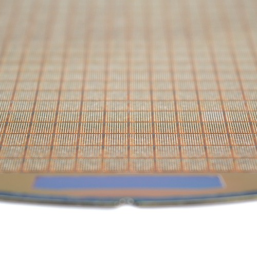 Semiconductor Silicon Wafer 200mm 8" IC BGA Grid Pattern .0375 in Thick ...