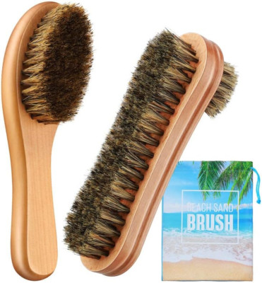2 Pcs Sand Brush Sand Remover Surf Sand off Brush with Bag Beach ...
