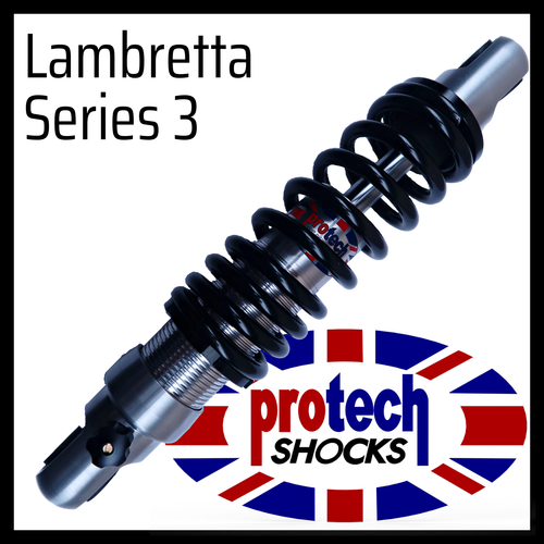 Lambretta Series 3 / LI / TV / DL / GP Rear Shock Absorber Protech ...