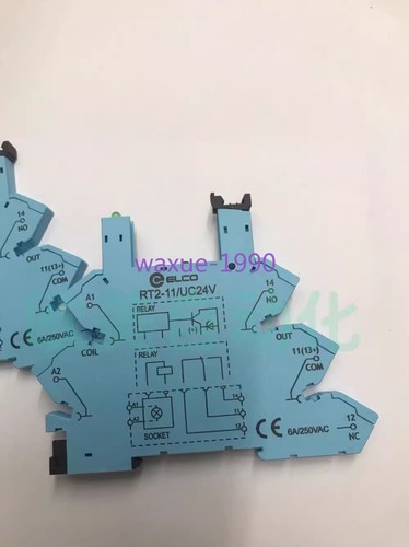1pcs New RT2-11/UC24V ELCO terminal type relay seat | eBay