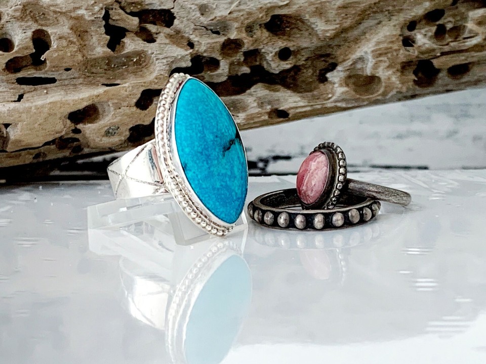 Jay King DTR Desert Rose Trading Sterling Silver 925 Turquoise ...