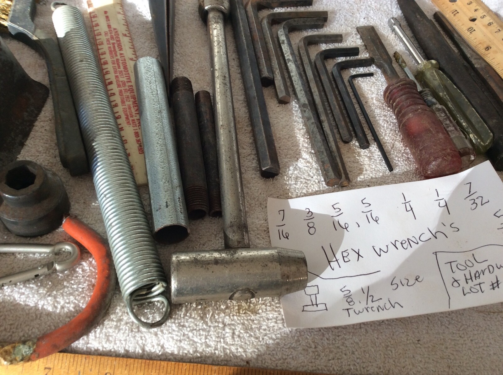 HEX WRENCHES MACHINIST TOOLS MECHANICS PUNCHES MISC JUNK TOOL DRAWER | eBay