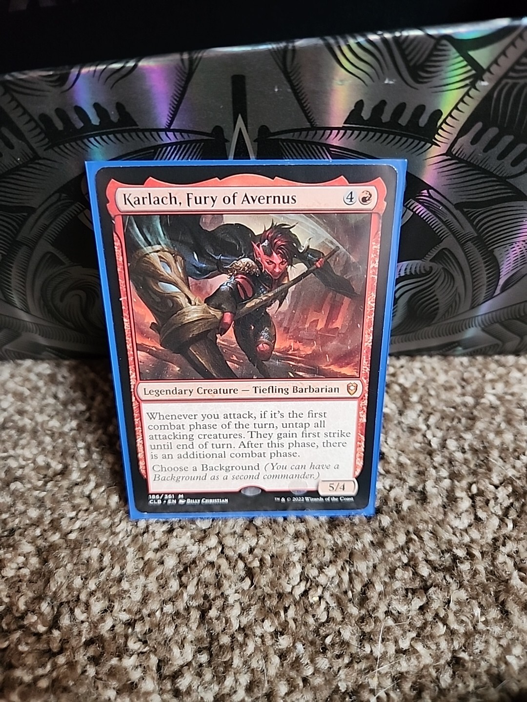 Karlach Fury Of Avernus Mtg Mythic Rare | eBay