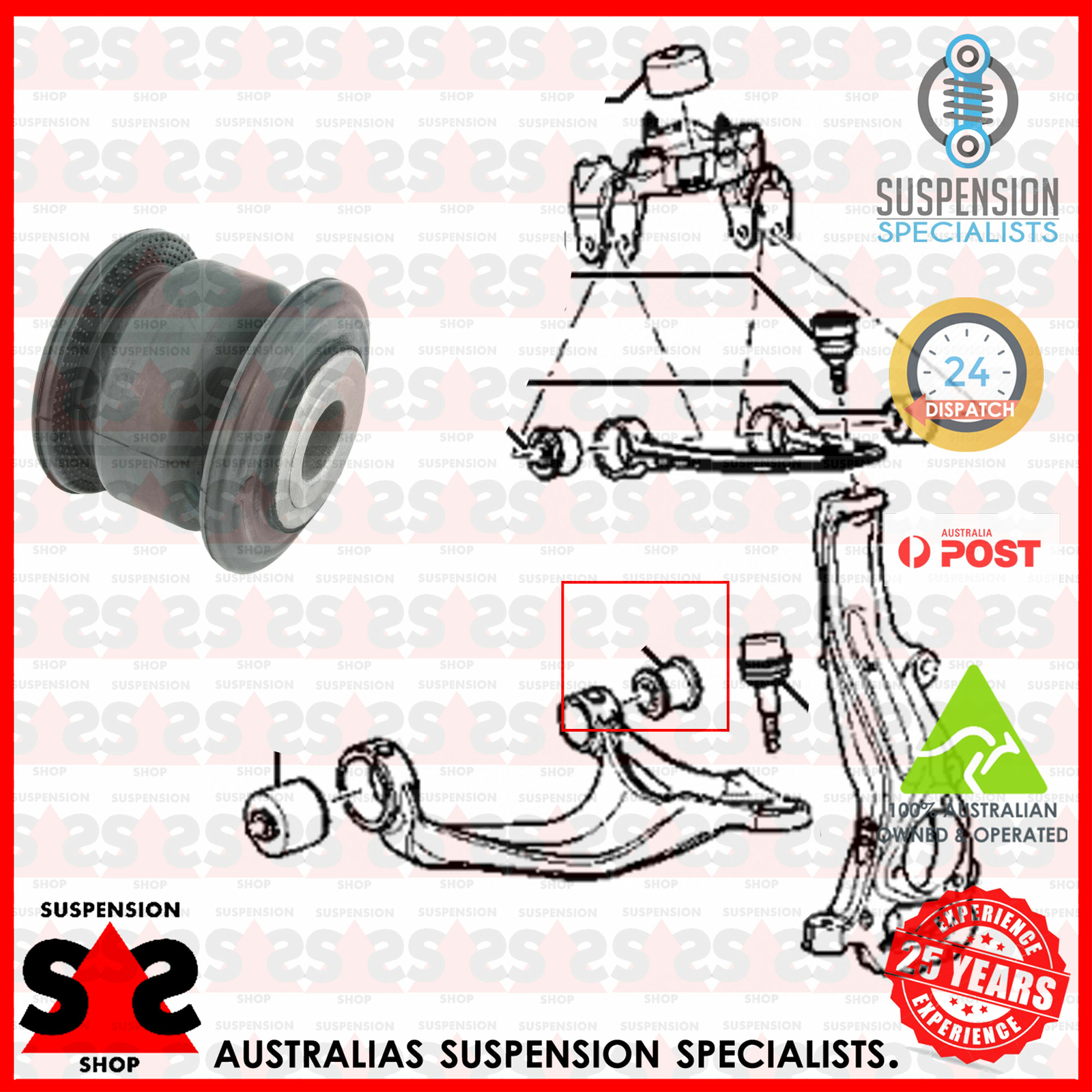 Both Sides Mounting, Control/Trailing Arm Suit CADILLAC Cts 3.0 AWD CTS ...