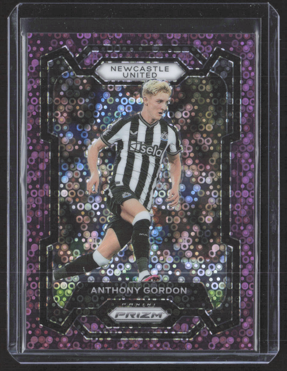 Anthony Gordon 2023 Prizm Premier League #62 Breakaway Purple /25 Price ...