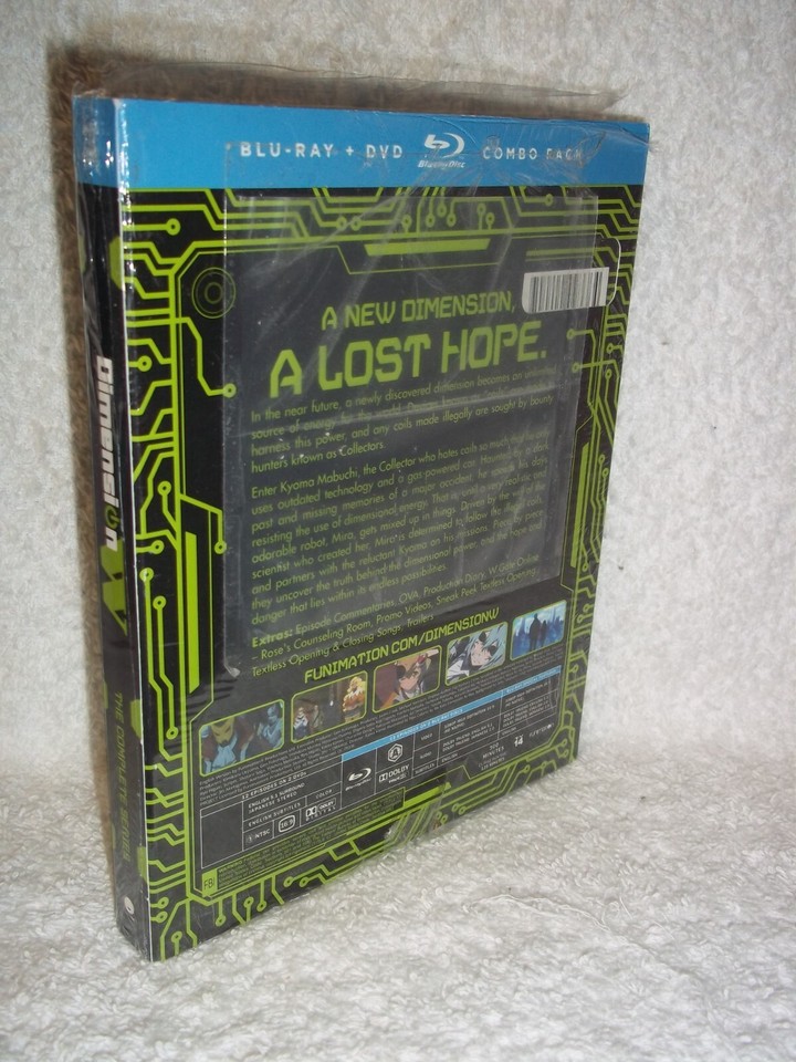 Dimension W: Season One (Blu-ray/DVD, 2017, 4-Disc Set) anime ...