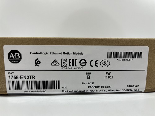 2022-23 Sealed Allen Bradley 1756-EN3TR /B ControlLogix ENet/IP Bridge ...