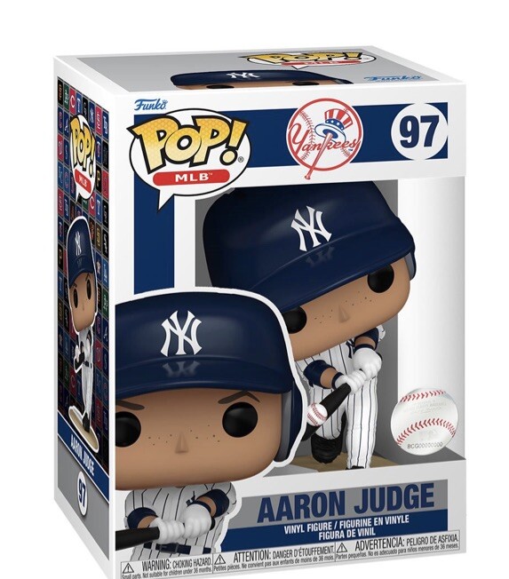 MLB Yankees Aaron Judge Funko Pop! Vinyl Figure #97 In Hand | eBay