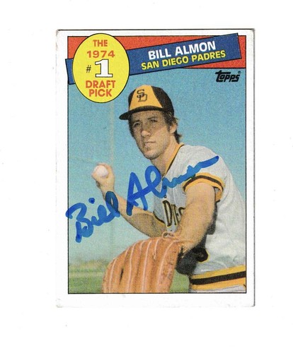 1985 Topps Bill Almon Signed Autograph #273 Baseball Card | eBay