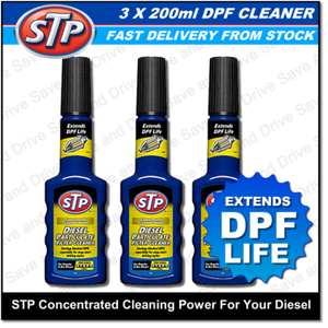 3x STP Diesel Particulate Filter Cleaner Unclogs Blocked DPF Fuel ...