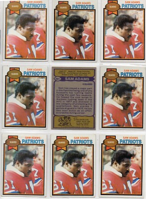 1979 TOPPS 461 SAM ADAMS PATRIOTS | eBay