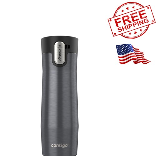 AUTOSEAL West Loop Vacuum-Insulated Stainless Steel Travel Mug with ...