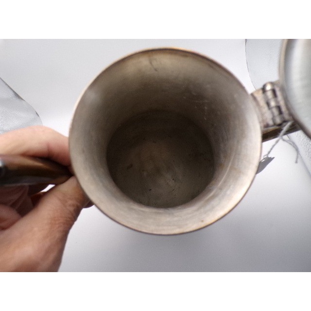 Vintage Silver Plated Footed Coffee Pot Teapot Server Ornate Handle ...