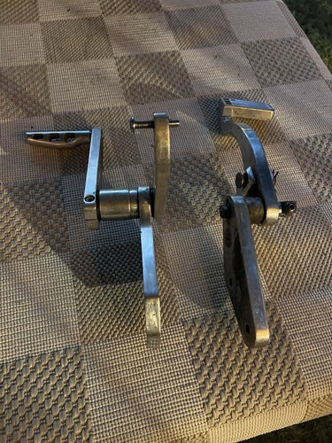 Harley chopper billet forward controls foot peg mount Shovelhead Brake ...