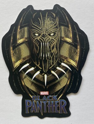KILLMONGER MARVEL COMICS MOVIE STICKER (MCU) BLACK PANTHER SKATEBOARD ...