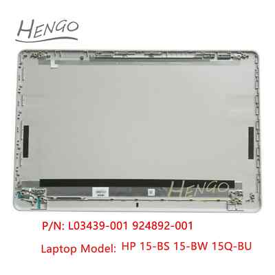 L03439-001 924892-001 Silver New For HP 15-BS 15-BW 15Q-BU LCD Top Case ...