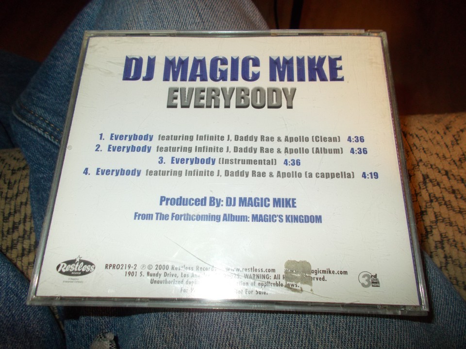 DJ MAGIC MIKE - EVERYBODY CD | eBay