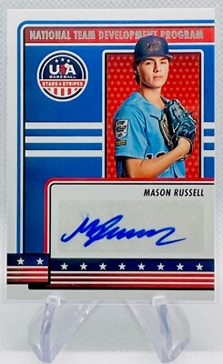 2023 USA Stars & Stripes Mason Russell National Team Development Auto # ...