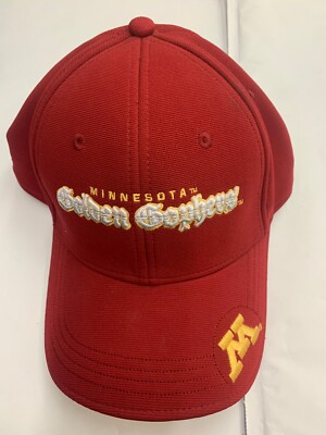 Minnesota Gophers Hat Cap Adjustable Maroon Gold Pre Owned HT9+47 | eBay