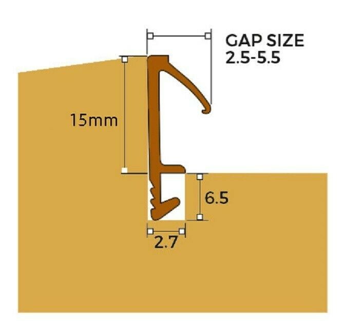 10 Meter Timber Wooden Window & Door Frame, Push Fit Gasket Joinery ...
