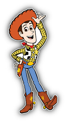 Toy Story Cartoon Sheriff Woody Sticker Bumper Decal - ''SIZES'' | eBay