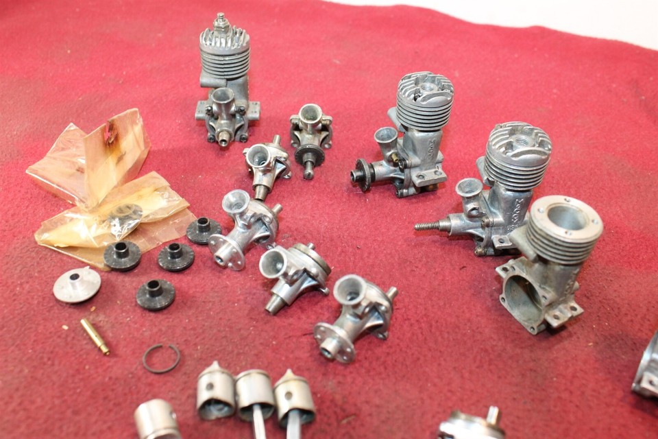 McCOY .098 FREE FLIGHT CONTROL LINE MODEL AIRPLANE ENGINE PARTS LOT | eBay