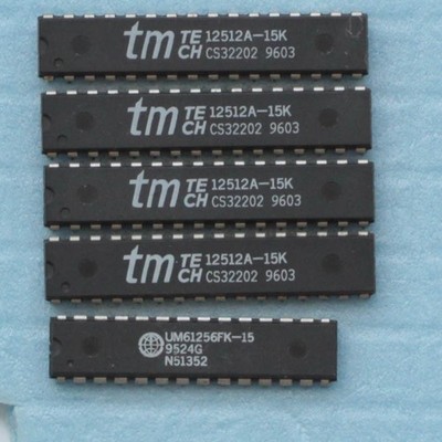 256KB SRAM L2 cache plus TAG - tm12512-15 - DIP32 - 256KB - TESTED | eBay