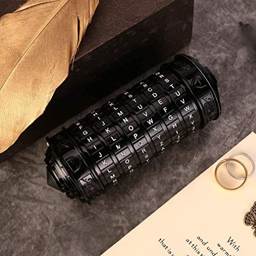 Cryptex Da Vinci Code Mini Lock Puzzle Boxes with Hidden Black | eBay