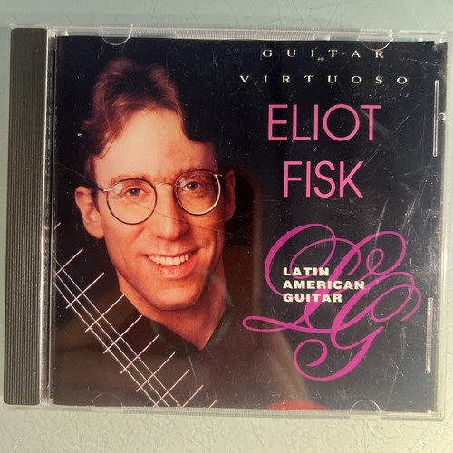 Eliot Fisk CD Latin American Guitar 1981,1989,1993 MUSICMASTERS MMD ...