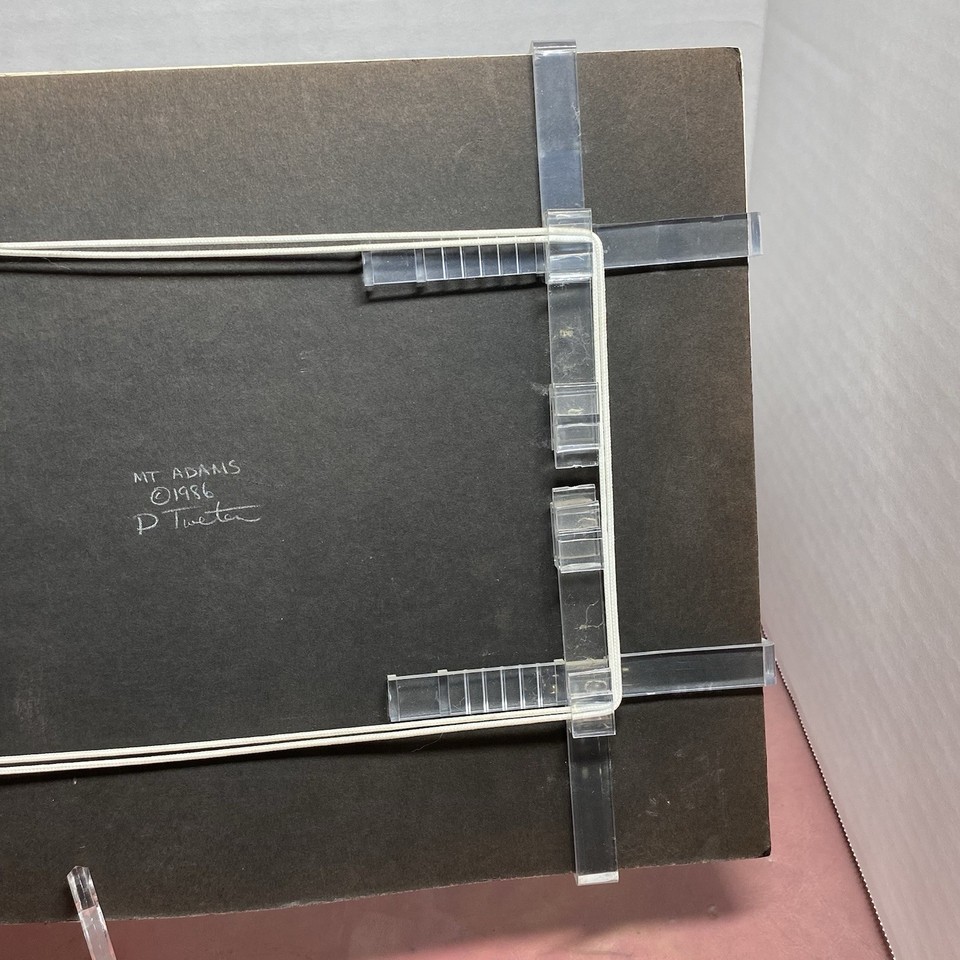 Paul Tweten Photography Mt Hood 1986 9x18 Matte Glass Framed Wall ...