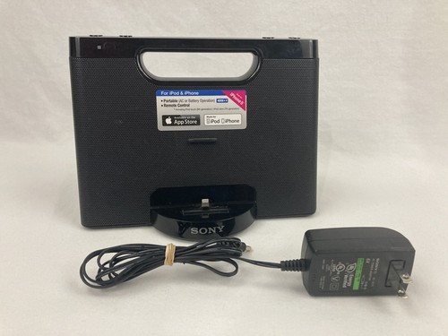 Sony Personal Audio System Speaker iPhone iPod Lighting Dock RDP-M7IPN ...