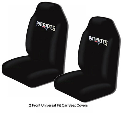 NFL New England Patriots Car Truck 2 Front Seat Covers Set - Officially ...