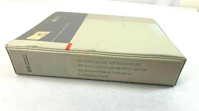 Manuals & Books - Synthesized Signal Generator