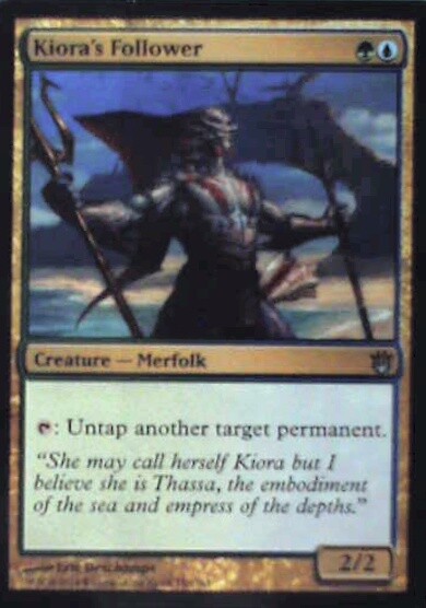 Kiora's Follower - Born of the Gods: #150, Magic: The Gathering Nm R240 ...