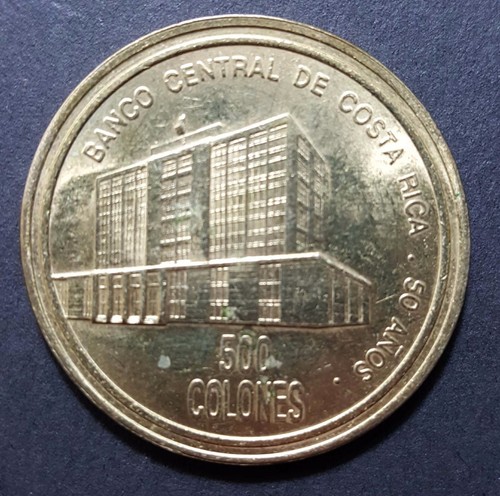 Costa Rica Moneda 500 Colones Circulated + FREE GIFT!!! (See ...