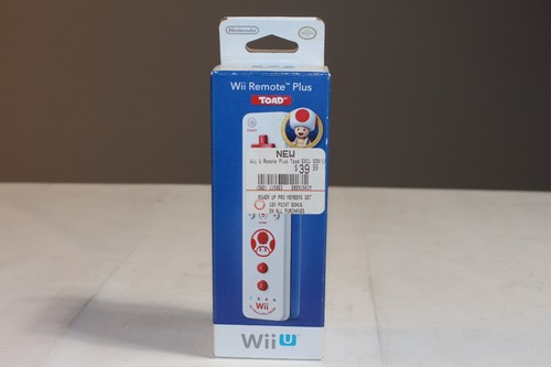 Official Nintendo Wii Remote Plus [ TOAD Special Edition ] NEW | eBay