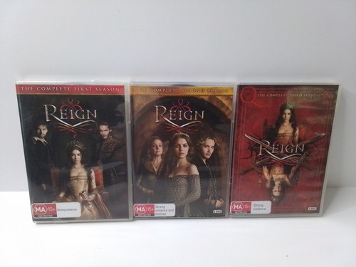 Reign Complete Seasons 1-3 DVD Adelaide Kane Toby Regbo Region 4 Drama ...