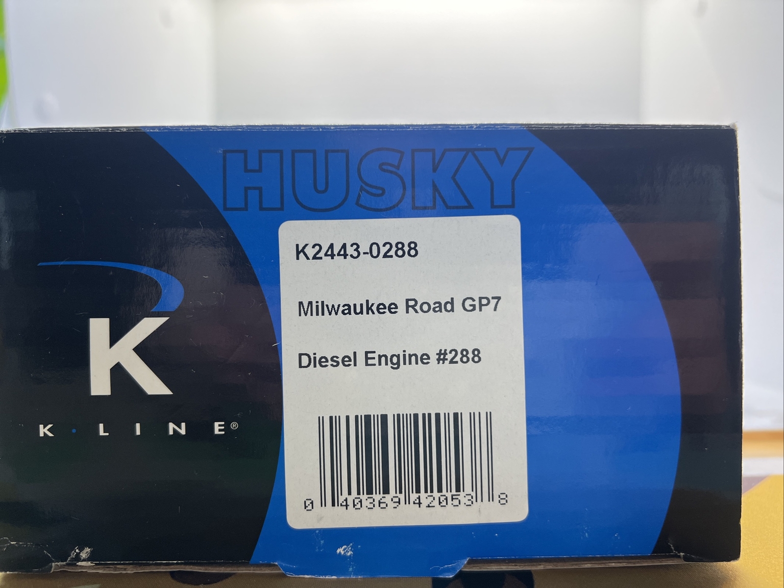 O scale K-Line Husky Engine The Milwaukee Rd #288 Diesel Locomotive | eBay