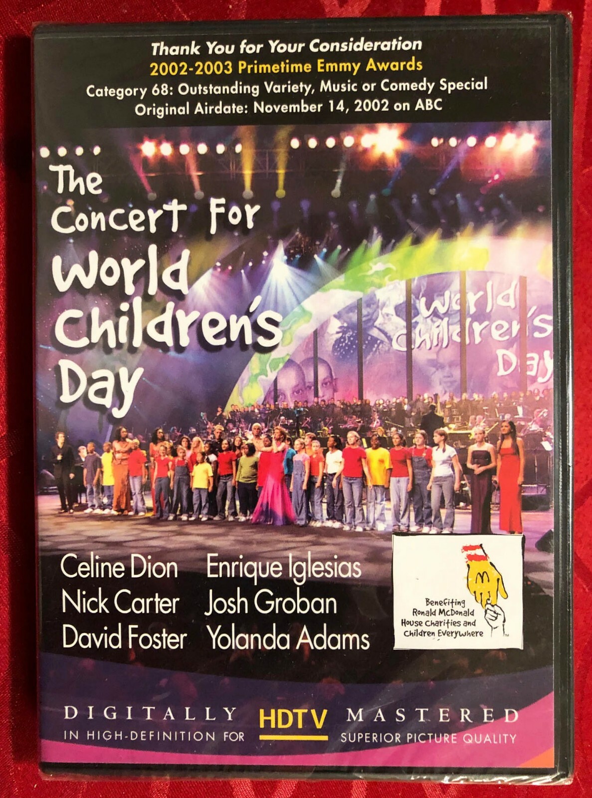 The Concert for World Children's Day - Brand New (DVD HDTV 2002) | eBay