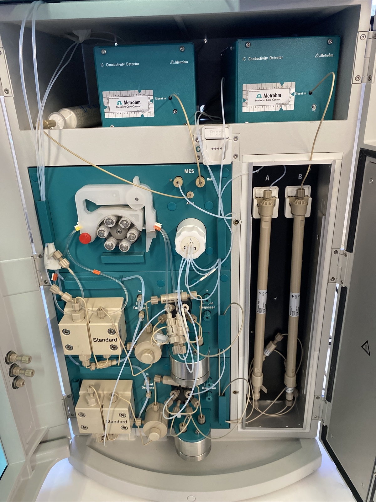 Metrohm 850 Professional IC 858 Sample Processor Chromatography AnCat | eBay