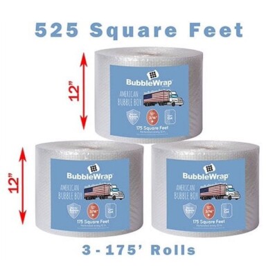 Official Sealed Air Bubble Wrap - American Bubble Boy (525' Small ...