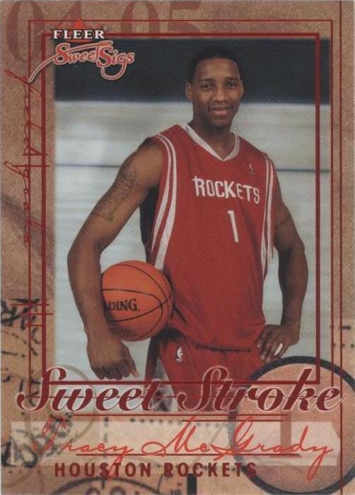 2004-05 Fleer Sweet Sigs - Sweet Stroke Tracy McGrady #11 SS for sale ...