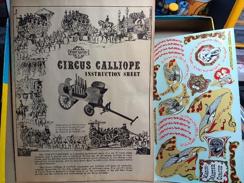 Wagon Masters Circus Calliope Wagon kit | eBay