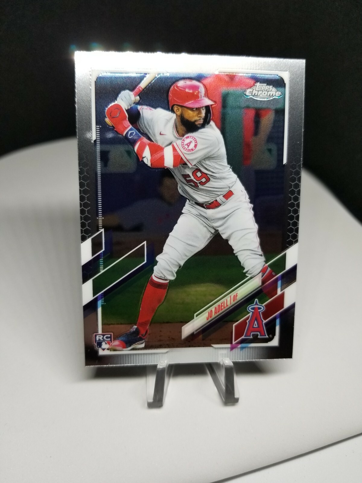 2021 Topps Chrome JOE ADELL Rookie RC Base Lot #142 Angels | eBay