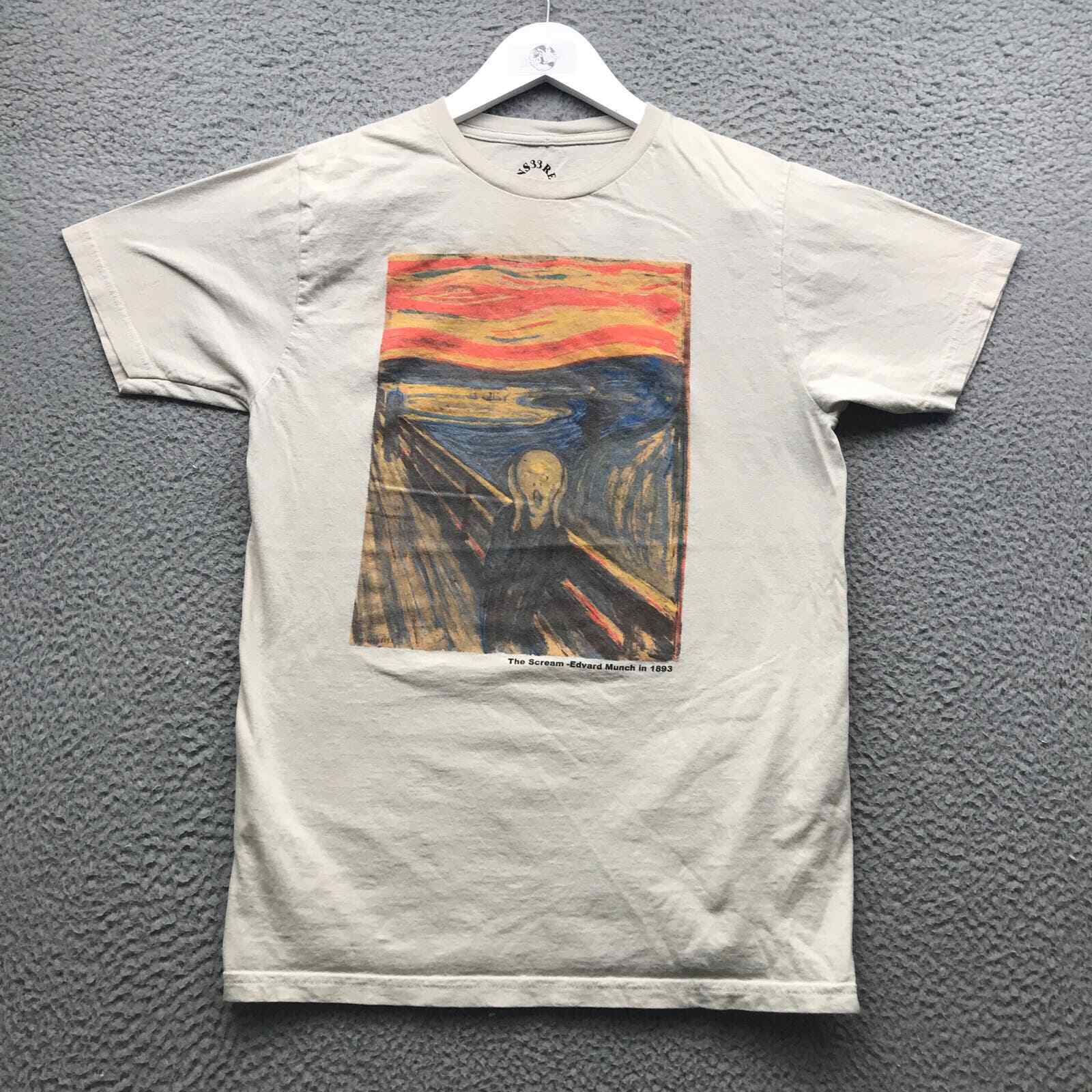 The Scream -Edvard Munch in 1893 T-Shirt Men's Small … - Gem