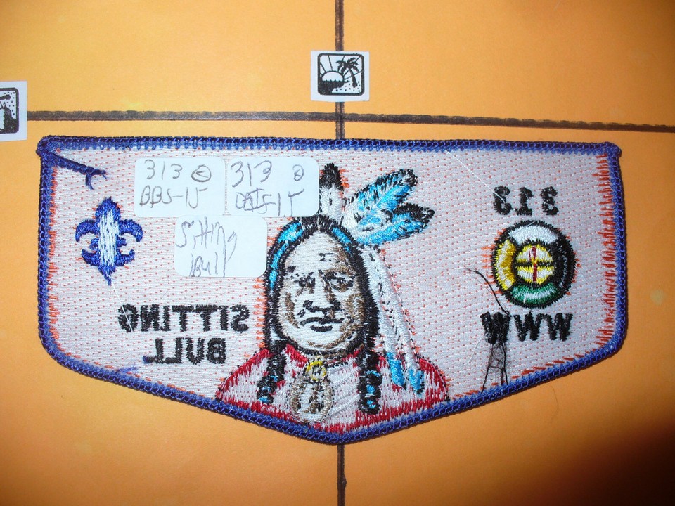 OA 313 Tankiteke S15,Famous Chief Sitting Bull Flap,Fairfield County ...