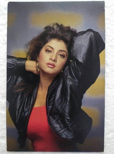 Bollywood Actor Actress Divya Bharati Rare old Original Post card ...