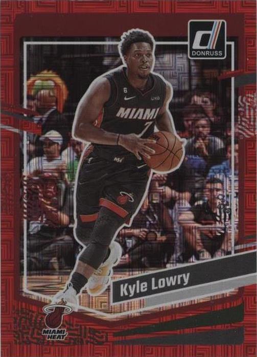 2023-24 Panini Donruss - Kyle Lowry #73 Choice Red /99 for sale online ...