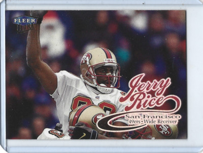 1999 Fleer Ultra Jerry Rice Card #187 🏈🔥HOF'er🔥🏈 | eBay